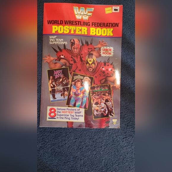 WWE | Toys | 991 Wwf Poster Book Tag Teams Legion Doom Bushwackers ...